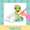 How to Draw a Turtle: A Step-by-Step | How to Mimi Panda