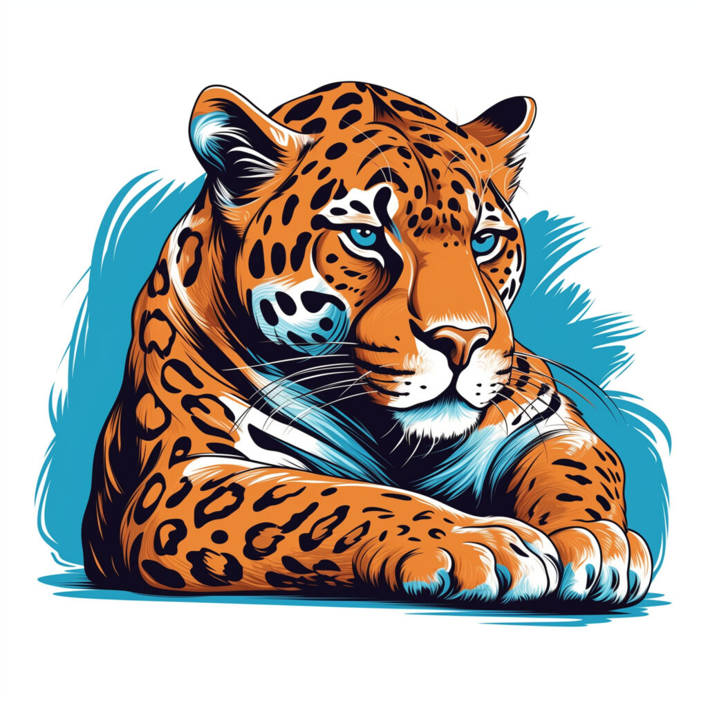 Coloring Pictures Of Jaguars | Coloring Pages Mimi Panda