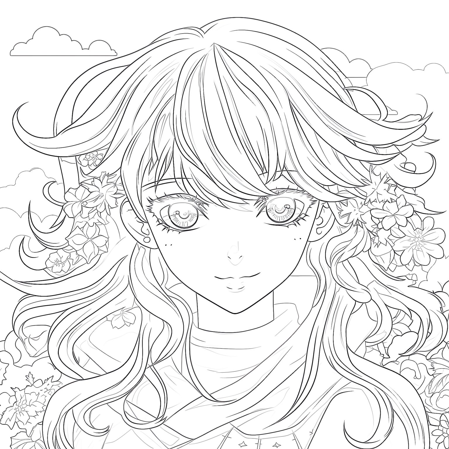Anime Color Pages Printables Coloring Page Coloring Pages Mimi Panda