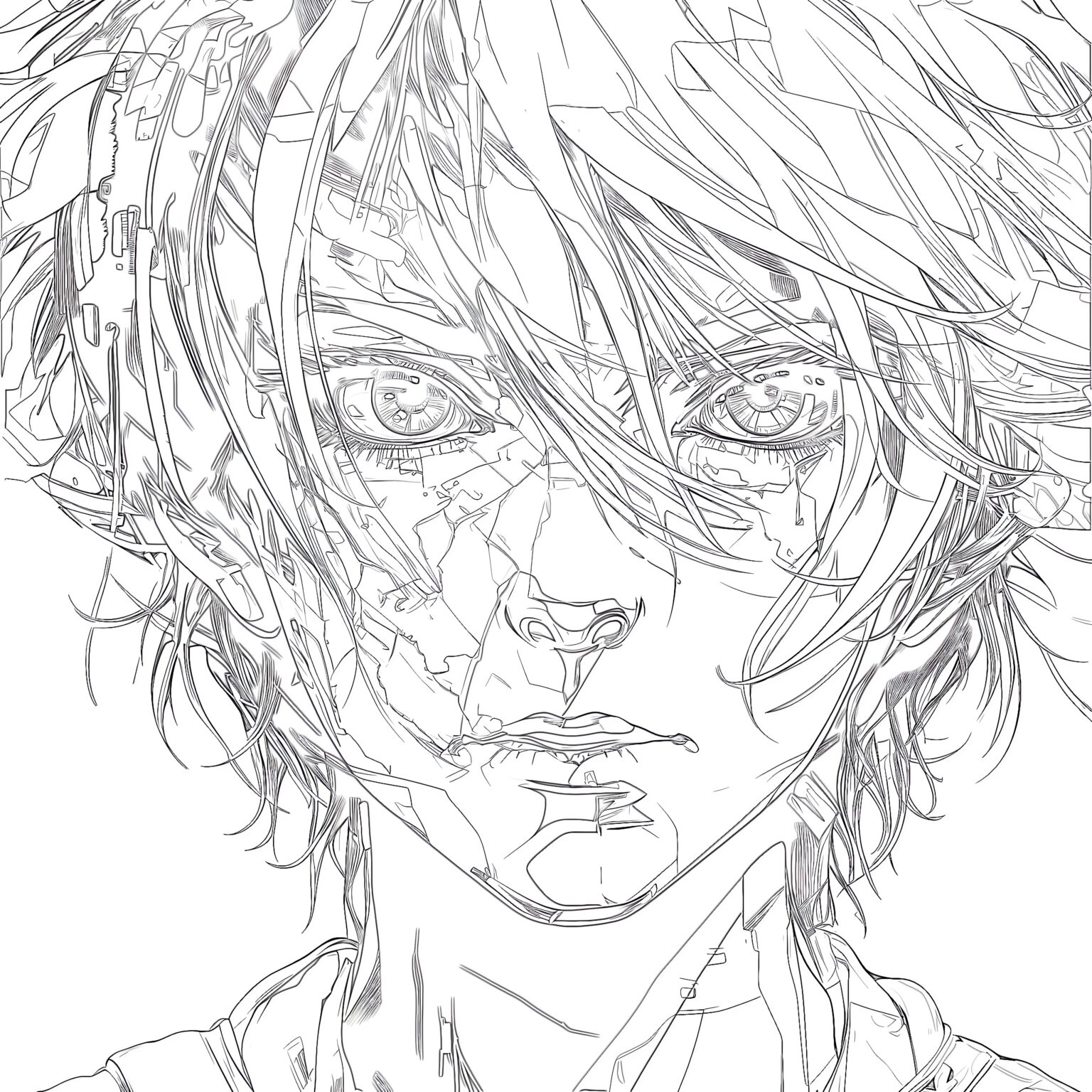 Akatsuki Coloring Page | Coloring Pages Mimi Panda