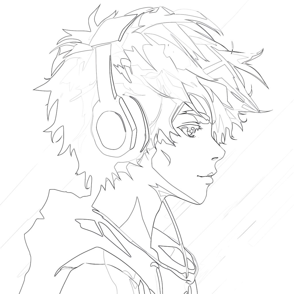 Anime Printable Pictures | Coloring Pages Mimi Panda