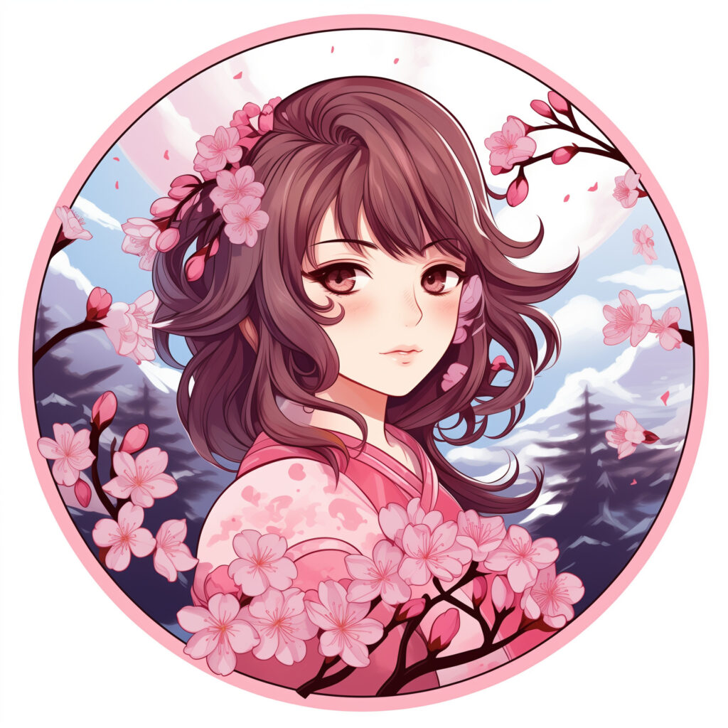 Color Anime Pictures Coloring Page | Coloring Pages Mimi Panda