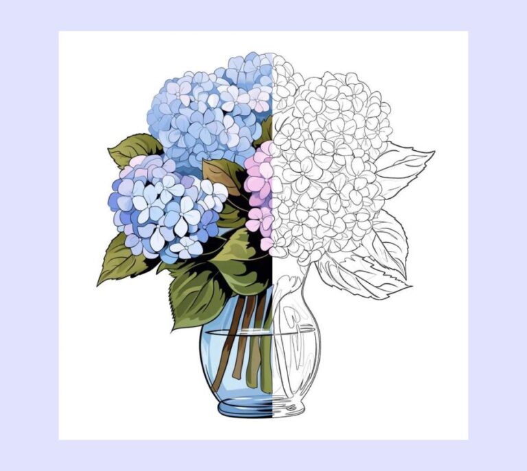 Turn Photo into Coloring Page | Mimi Panda