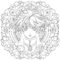 Anime Mandala Coloring Pages | Coloring Pages Mimi Panda
