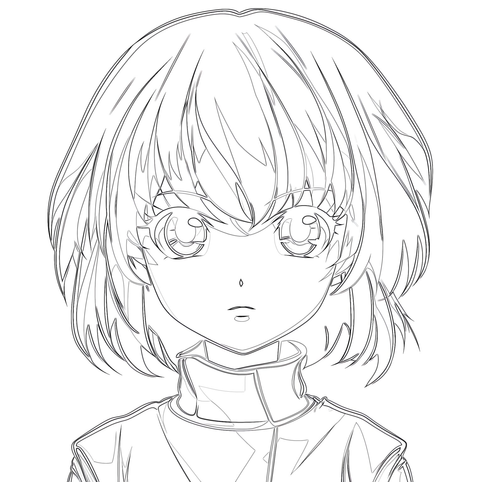 Anime Manga Coloring Pages Com | Coloring Pages Mimi Panda