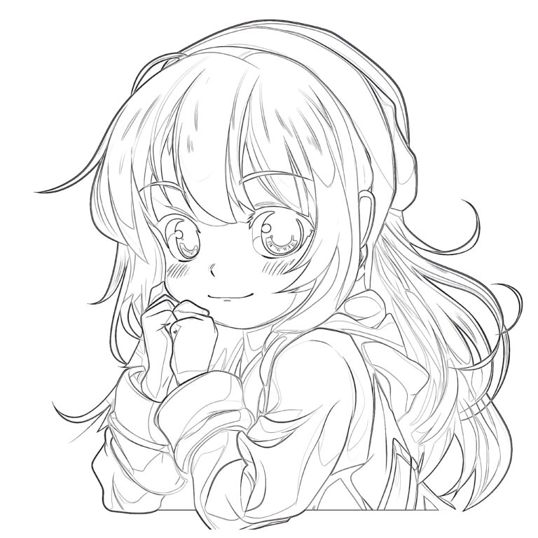 Anime Coloring Pages | Coloring Pages Mimi Panda