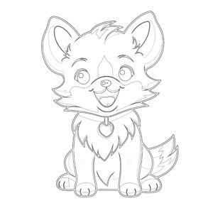 Anime Coloring Pages | Coloring Pages Mimi Panda