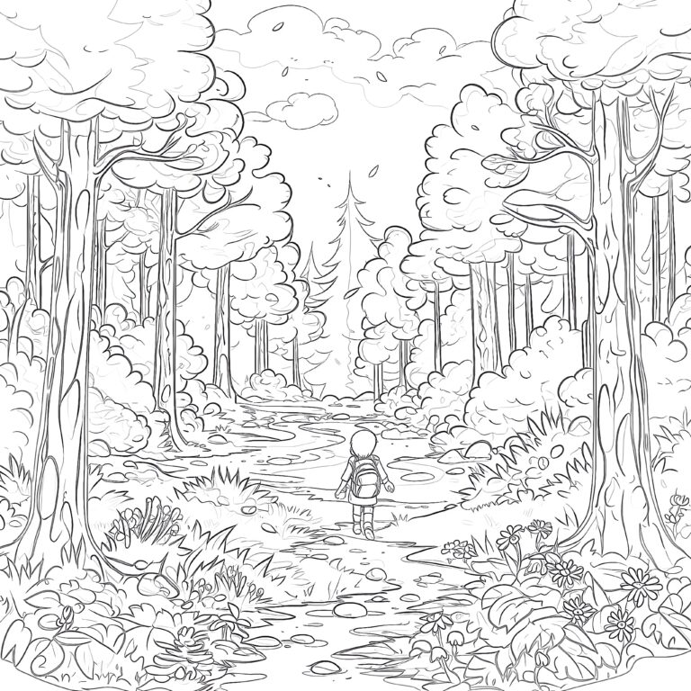 Coloring Pages Anime Easy | Coloring Pages Mimi Panda