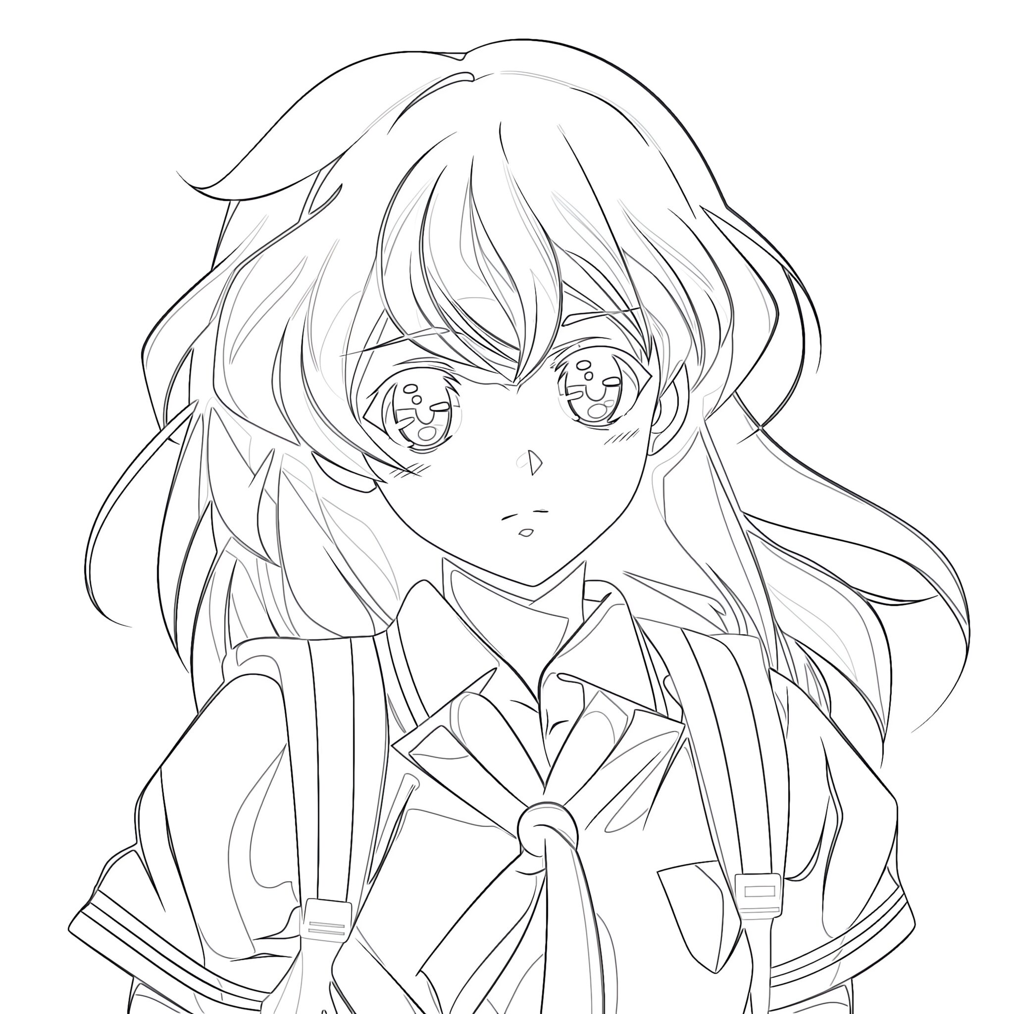 Free Anime Coloring Pages Printable | Coloring Pages Mimi Panda Free Anime Coloring Pages Printable | Coloring Pages Mimi Panda