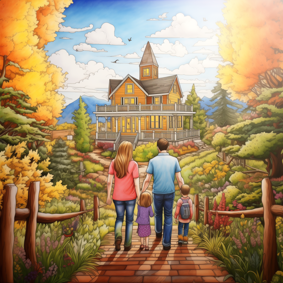 Coloring as a Family Activity | Blog Mimi Panda