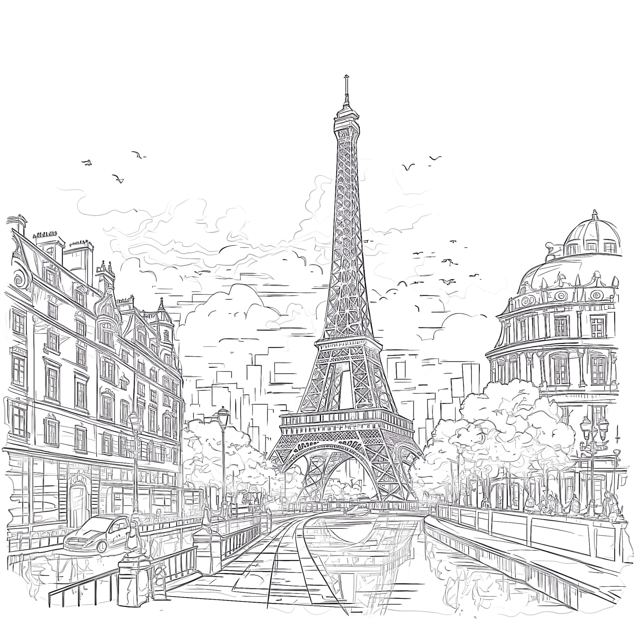 Irish Pub Coloring Page | Coloring Pages Mimi Panda