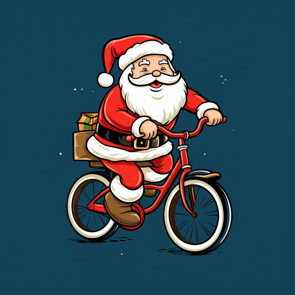 Santa Claus Coloring Pages for Kids and Adults - Mimi Pamda