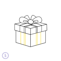 How to Draw a Present: A Step-by-Step | How to Mimi Panda