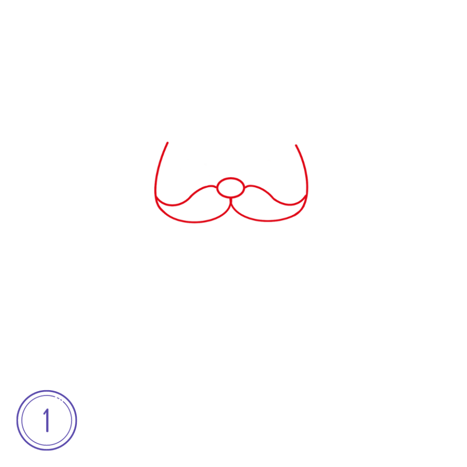 How To Draw Cartoon Santa Claus: A Step-by-Step | How to Mimi Panda