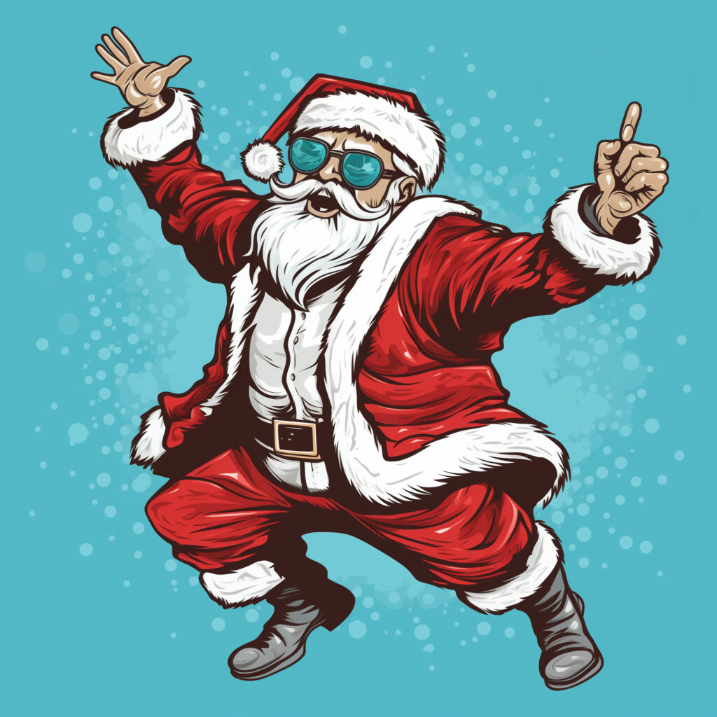 Father Christmas Printable Pictures | Coloring Pages Mimi Panda
