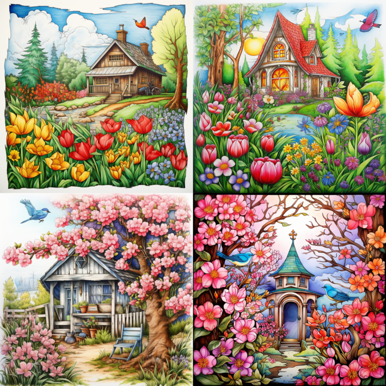 Seasonal Coloring Ideas for Holidays | Blog Mimi Panda