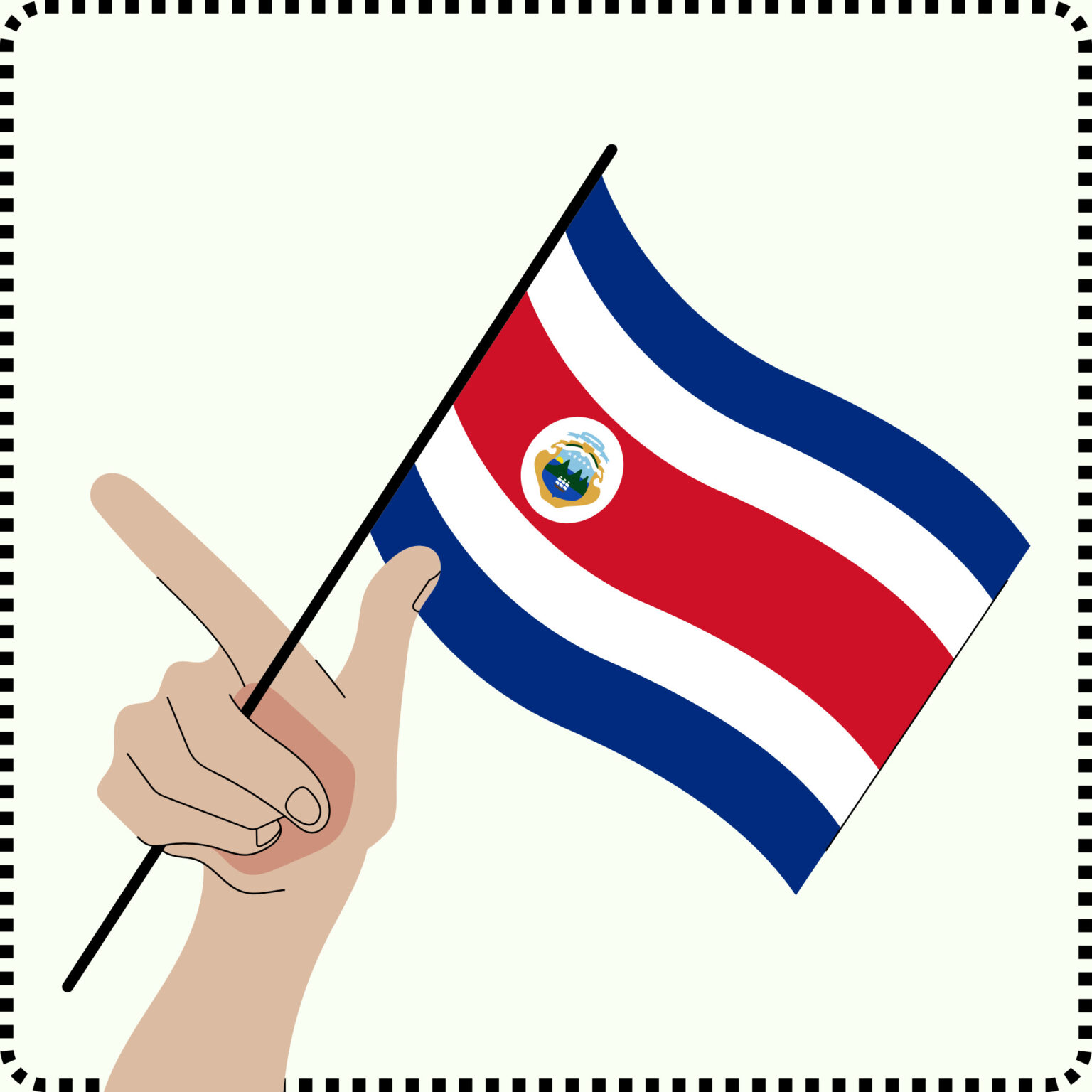 Flag For Coloring | Coloring Pages Mimi Panda