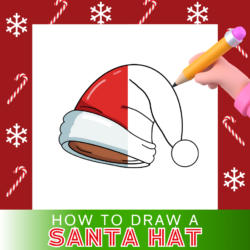 How to Draw a Santa Hat: A Step-by-Step | How to Mimi Panda