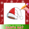 How to Draw a Santa Hat: A Step-by-Step | How to Mimi Panda