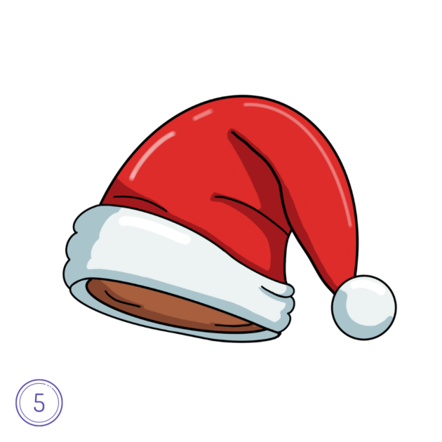 How to Draw a Santa Hat: A Step-by-Step | How to Mimi Panda