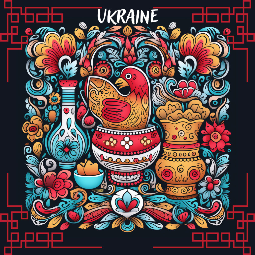 Printable Ukraine Coloring Pages | Coloring Pages Mimi Panda