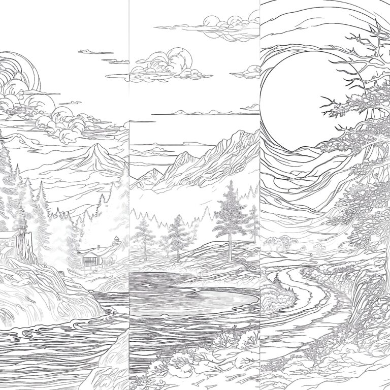 Countries Coloring Pages | Coloring Pages Mimi Panda