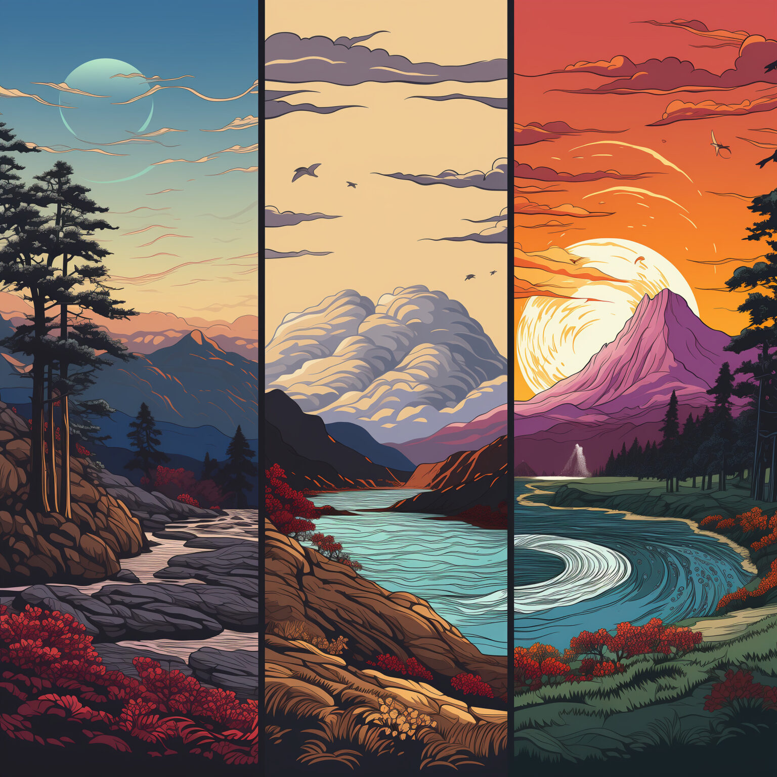 Countries and Cultures Coloring Pages | Coloring Pages Mimi Panda