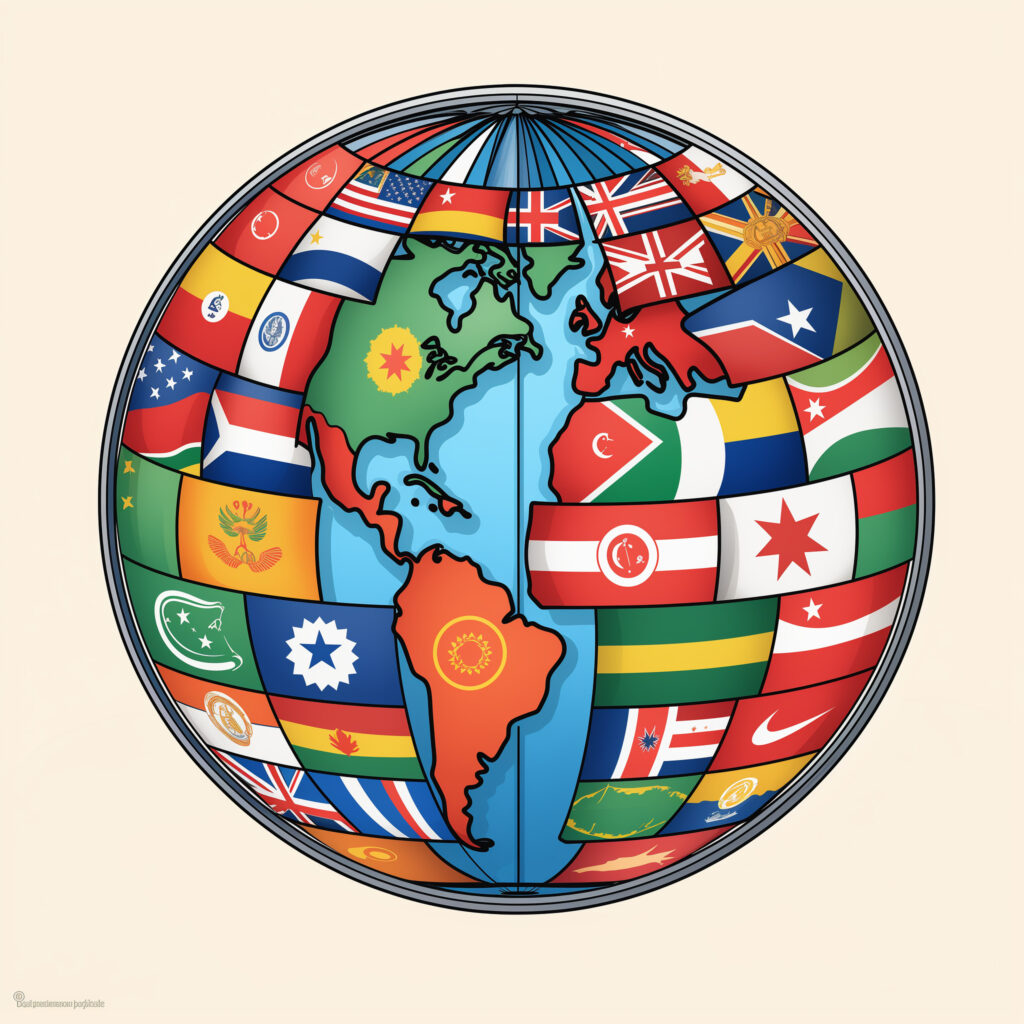 Printable Country Flags Coloring Pages | Coloring Pages Mimi Panda
