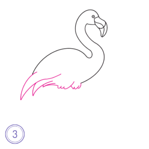 How to Draw a Flamingo: A Step-by-Step | How to Mimi Panda