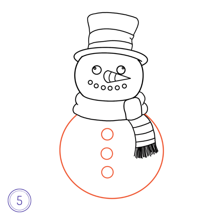 How to Draw a Snowman: A Step-by-Step | How to Mimi Panda