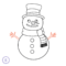 How to Draw a Snowman: A Step-by-Step | How to Mimi Panda