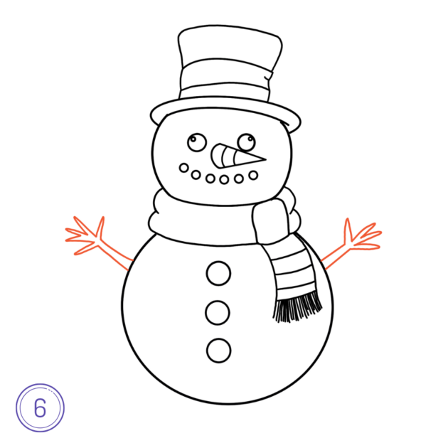 How to Draw a Snowman: A Step-by-Step | How to Mimi Panda
