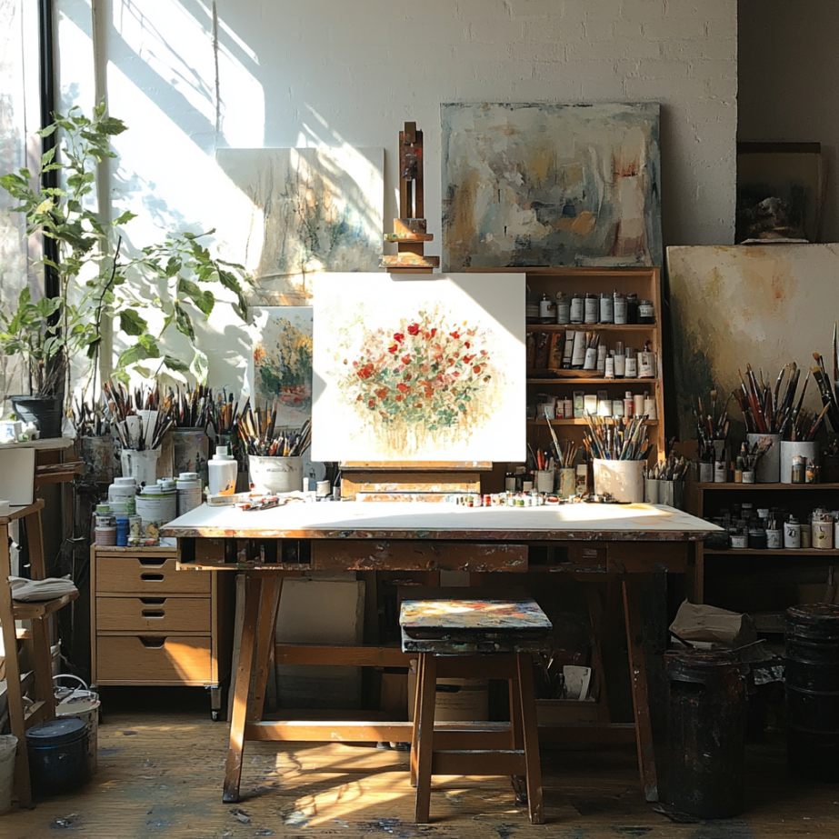 Best Practices for Setting Up Your Home Art Studio on a Budget | Blog ...