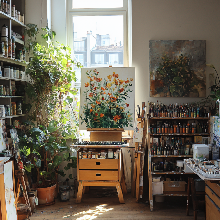 Best Practices for Setting Up Your Home Art Studio on a Budget | Blog ...