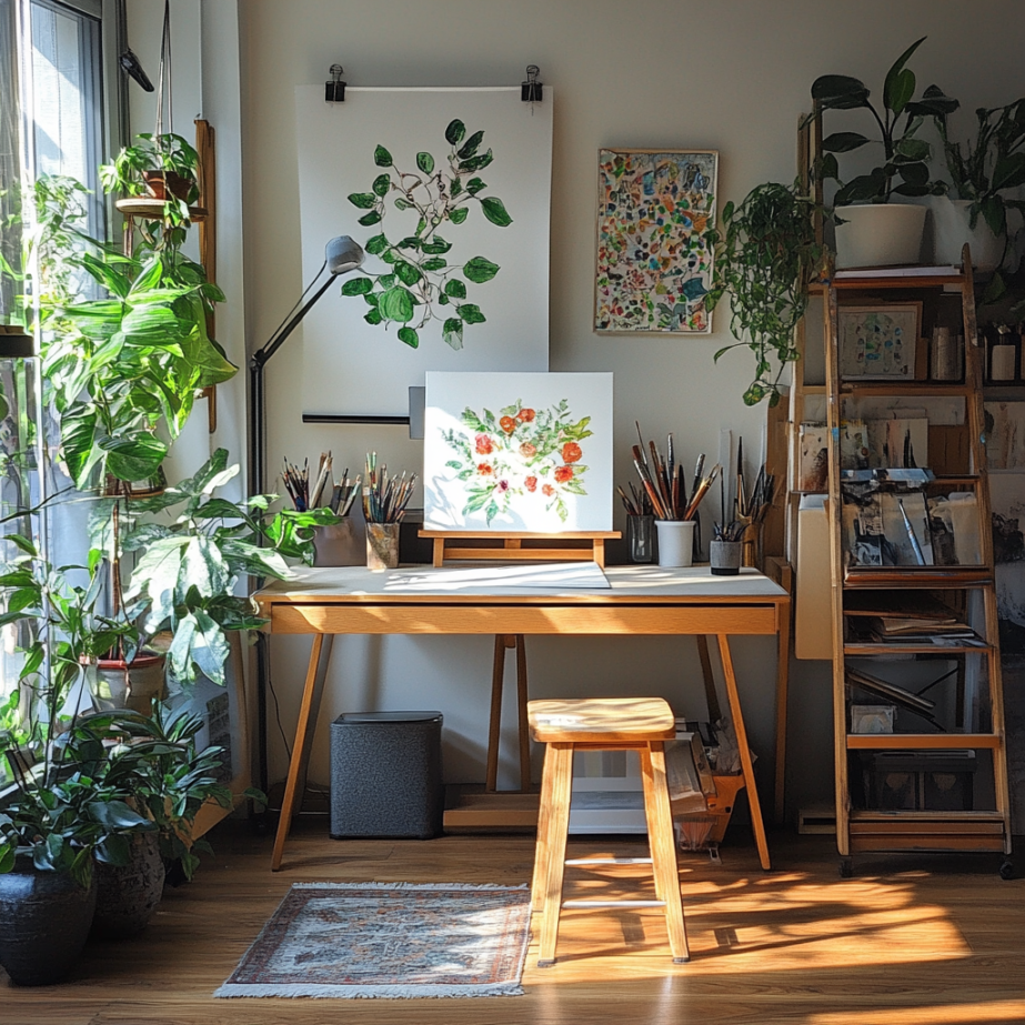 Best Practices for Setting Up Your Home Art Studio on a Budget | Blog ...