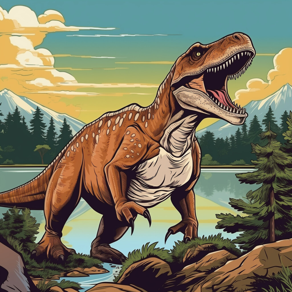 Realistic Dinosaur Coloring Pages | Coloring Pages Mimi Panda