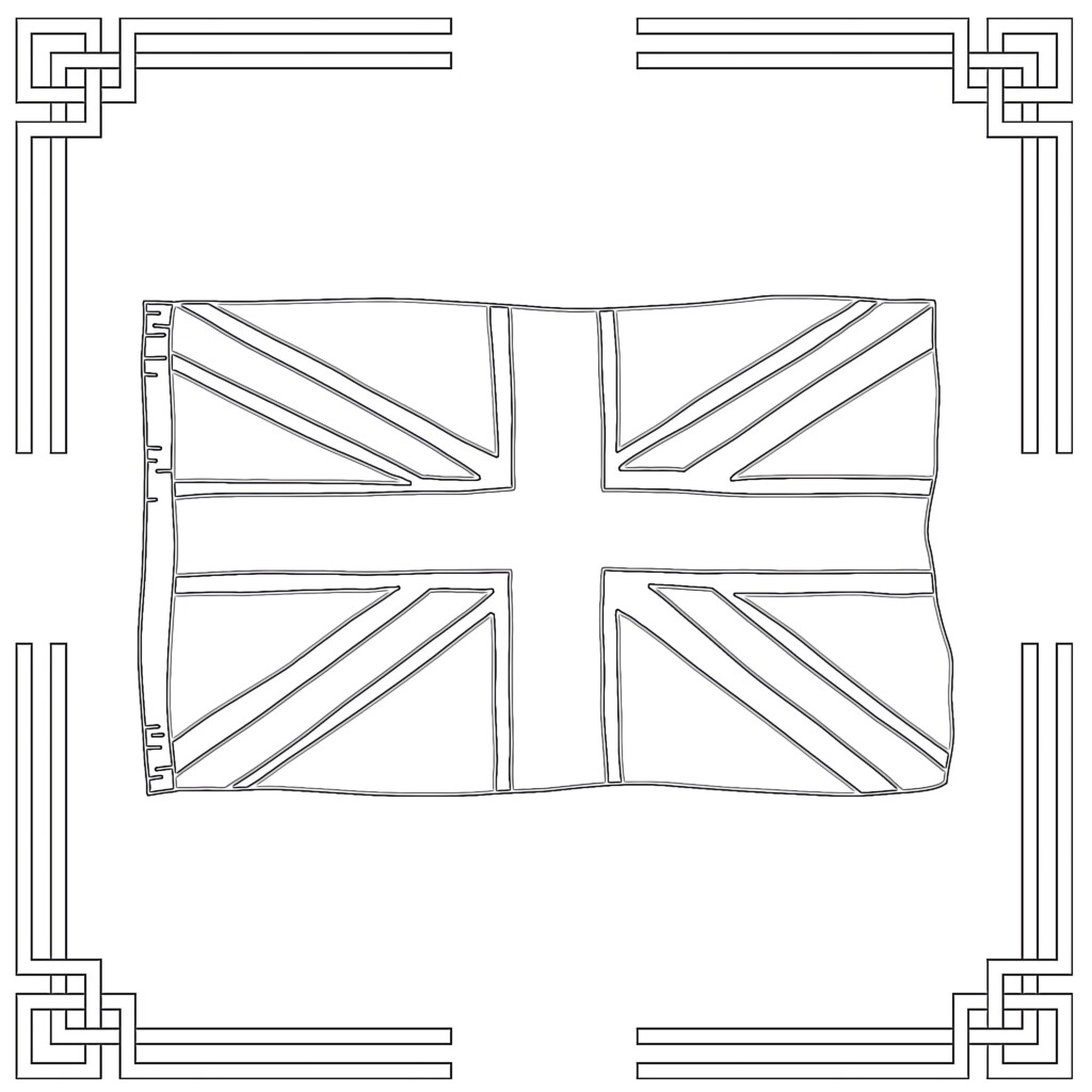 European Union Countries Flags Coloring Page | Coloring Pages Mimi Panda