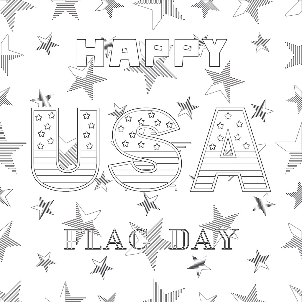 Colour In Union Jack Printable Coloring Page | Coloring Pages Mimi Panda