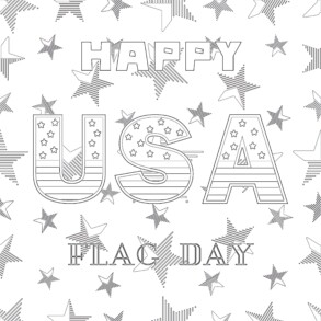 Flag Day Coloring Printables | Coloring Pages Mimi Panda