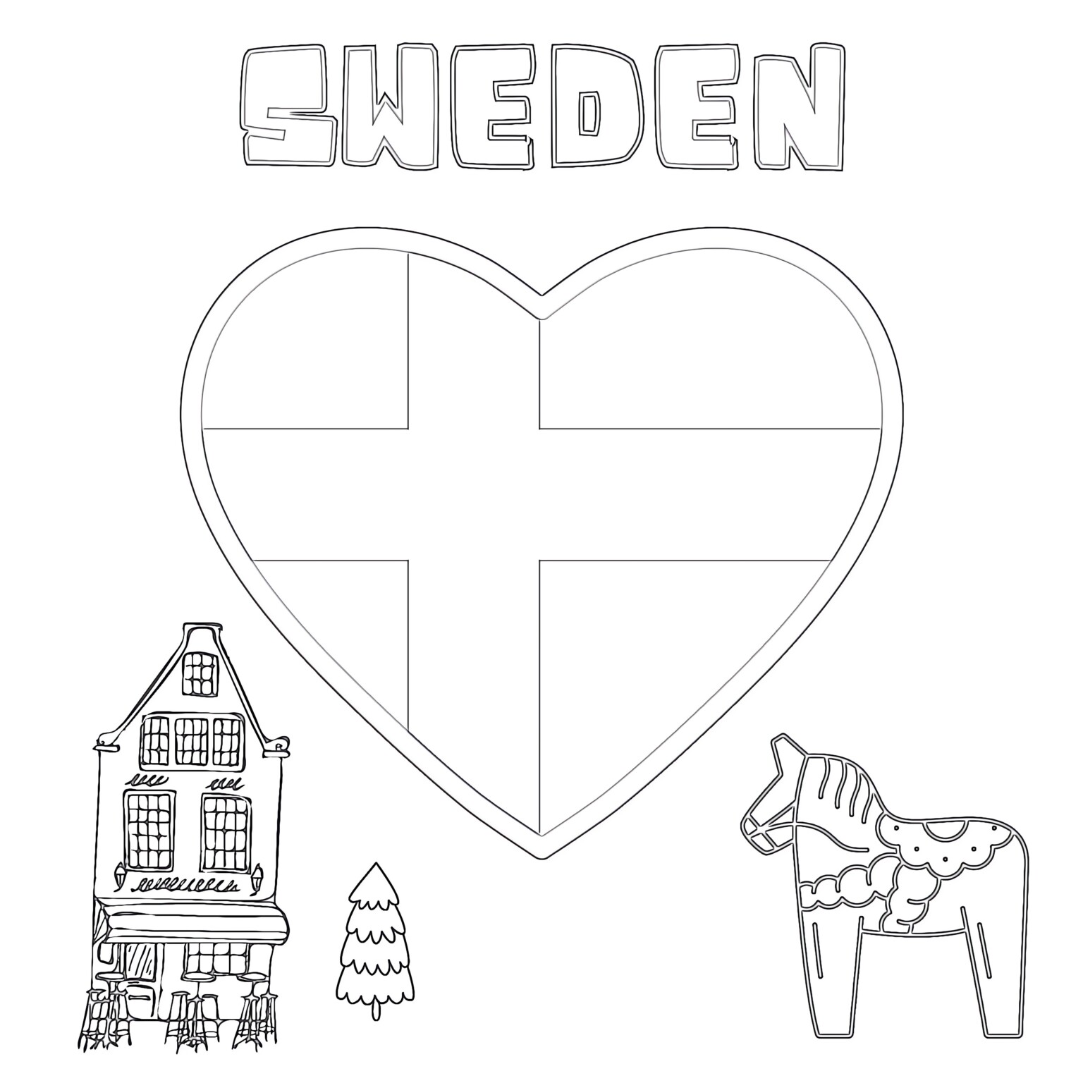 Free Flag Day Coloring Sheets | Coloring Pages Mimi Panda