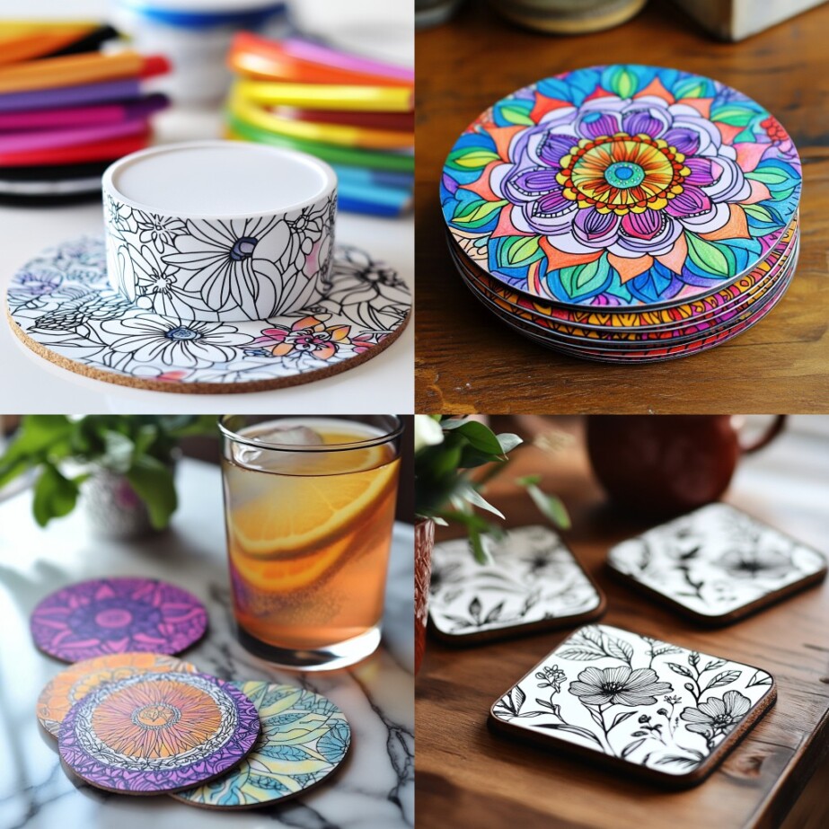 Top 10 Ways to Use Your Completed Coloring Pages | Mimi Panda