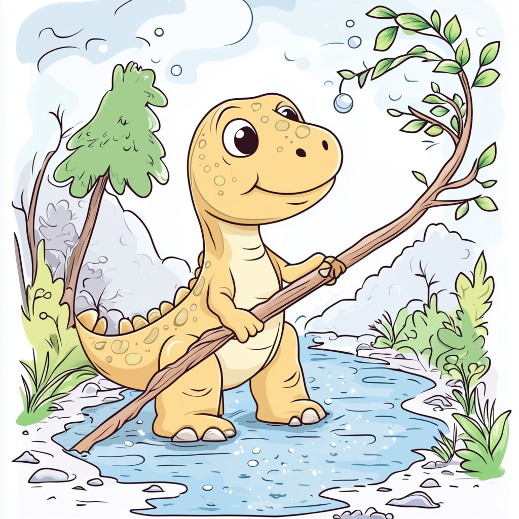Allosaurus Coloring Page | Coloring Pages Mimi Panda
