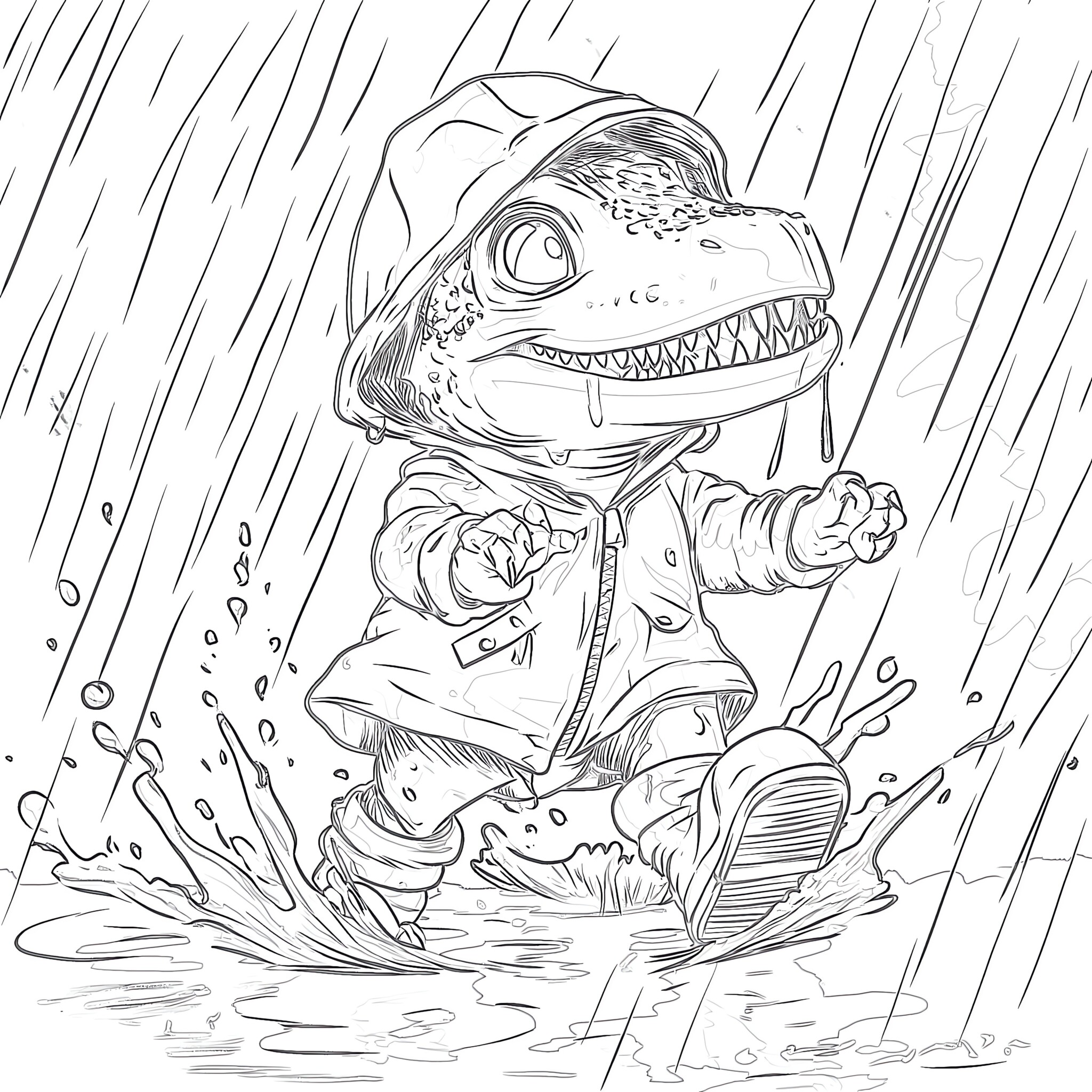 Dinosaur Color Pages For Preschool | Coloring Pages Mimi Panda