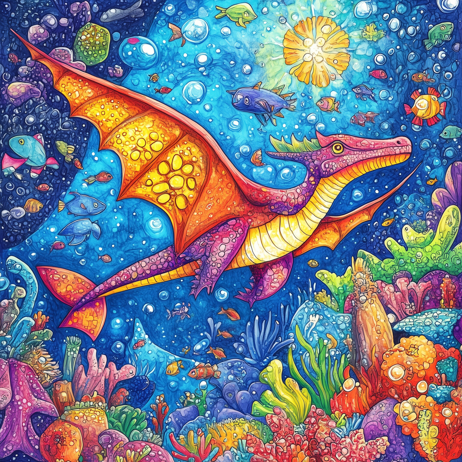 Dinosaur Coloring Game | Coloring Pages Mimi Panda