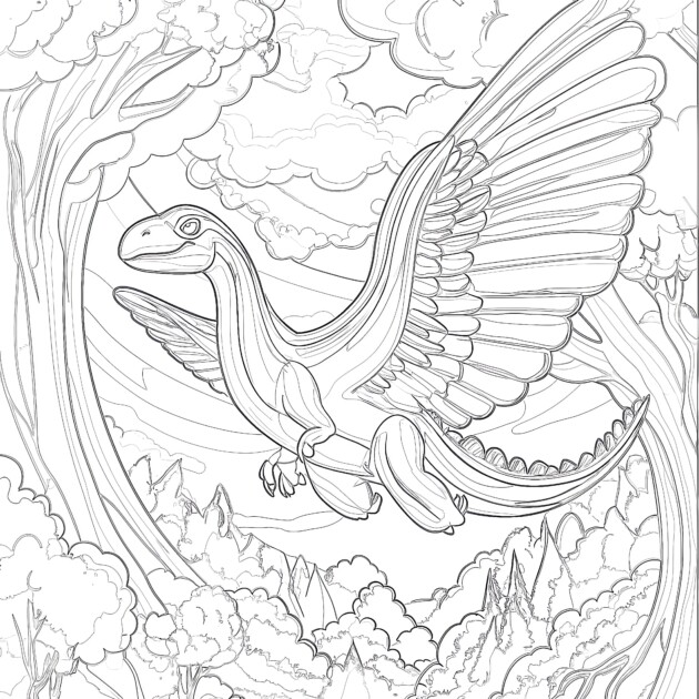 Dinosaur Pics To Print | Coloring Pages Mimi Panda