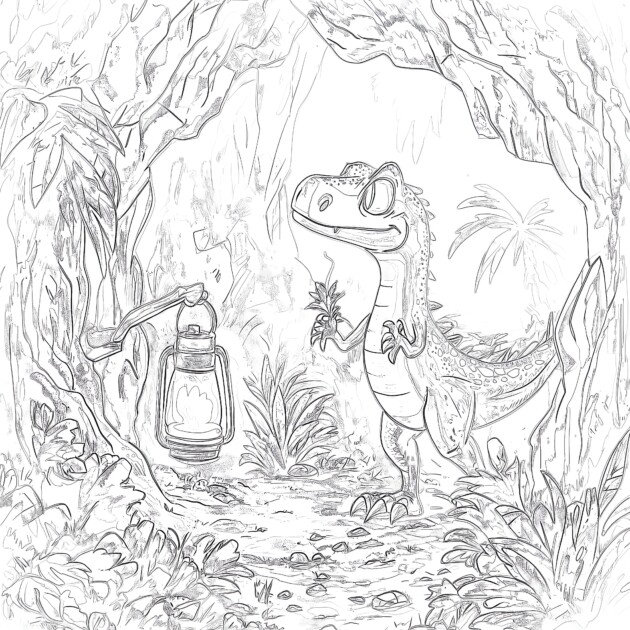 Dinosaur Print Out Pictures | Coloring Pages Mimi Panda