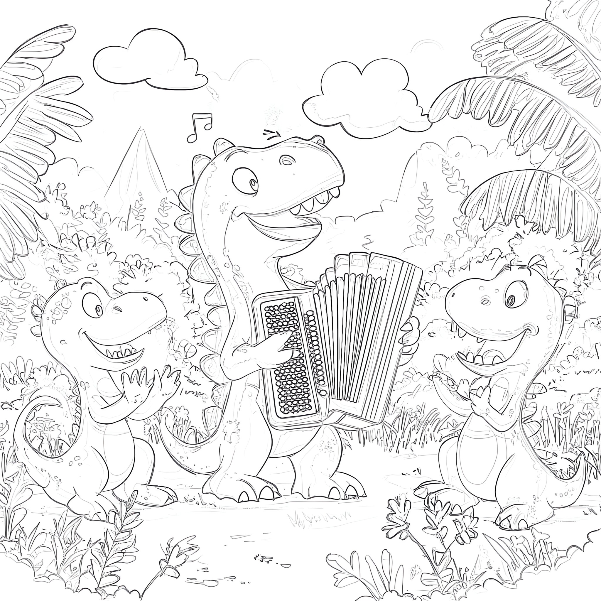 Sauropelta Dinosaur Coloring Page | Coloring Pages Mimi Panda