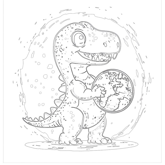 Indoraptor Coloring Page | Coloring Pages Mimi Panda