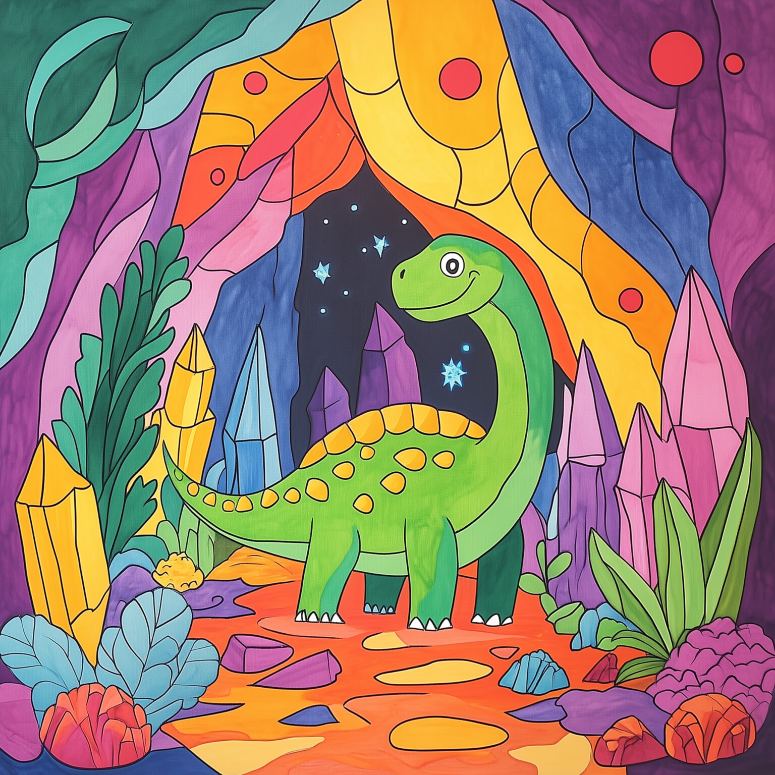 Dinosaur Coloring Page | Coloring Pages Mimi Panda