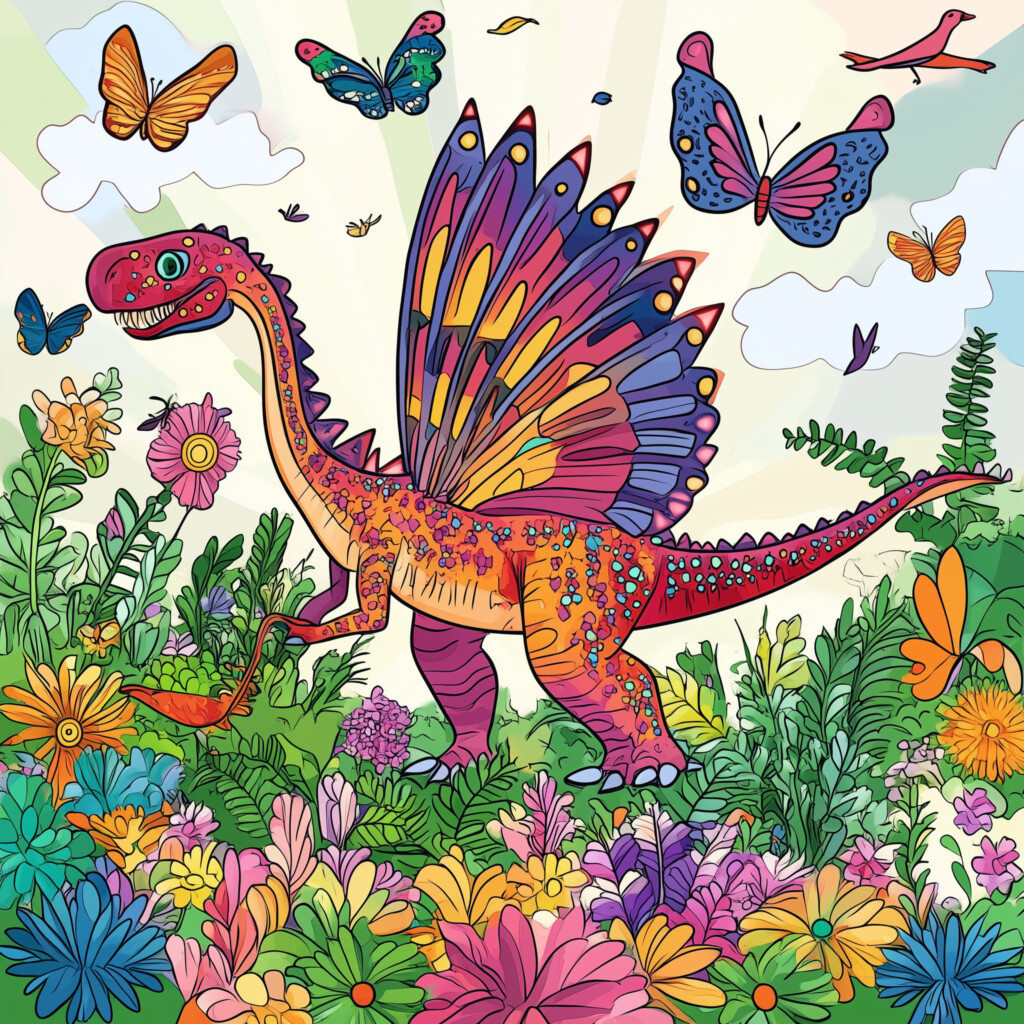 Spinosaurus Pictures To Coloring Page | Coloring Pages Mimi Panda